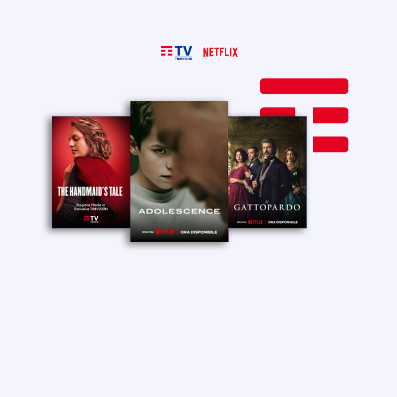 TIMVISION con Netflix - Tim San Marino
