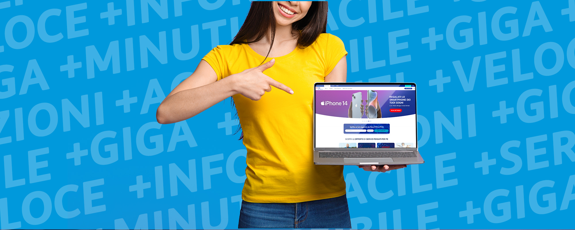 Scopri le nuove funzionalità del nostro sito web - Tim San Marino